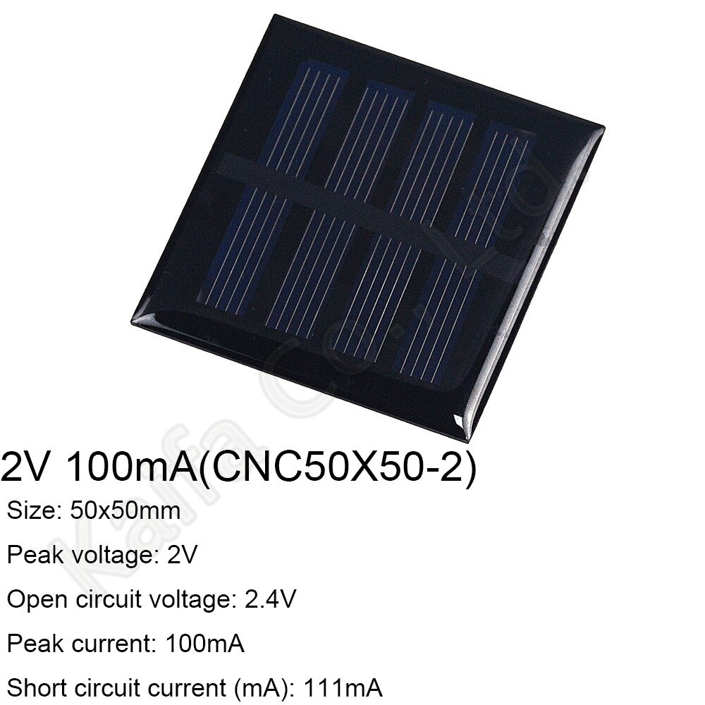 1PCS Solar Panel 2V 100mA Mini Solar System DIY Fo... – Grandado