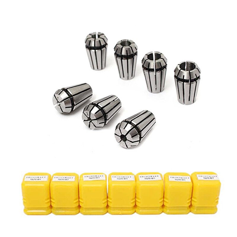 ER11 collet chuck set 7pcs 13pcs 15pcs ER11 1mm-7m... – Vicedeal