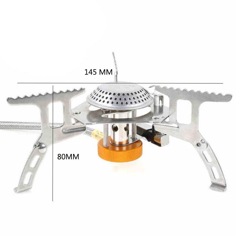 FervorFOX Folding Outdoor Gas Stove Camping Stoves... – Grandado