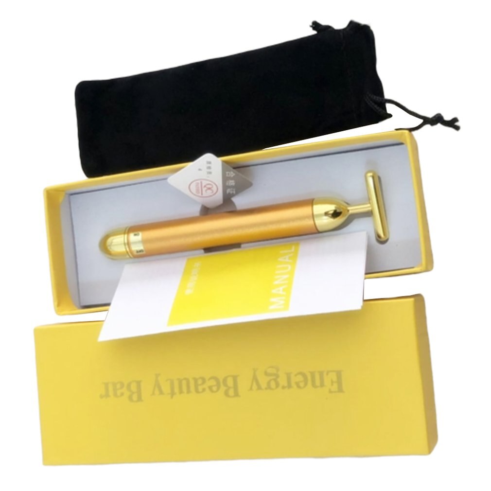 Gold Stick T-Type Electric Gold Beauty Stick Face-... – Grandado