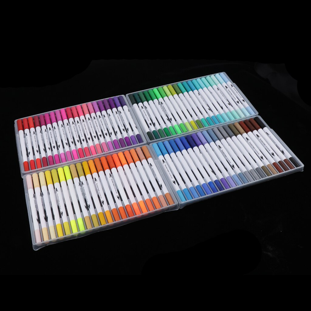80 farben Acryl Stifte Marker Stifte einstellen Ac... – Grandado
