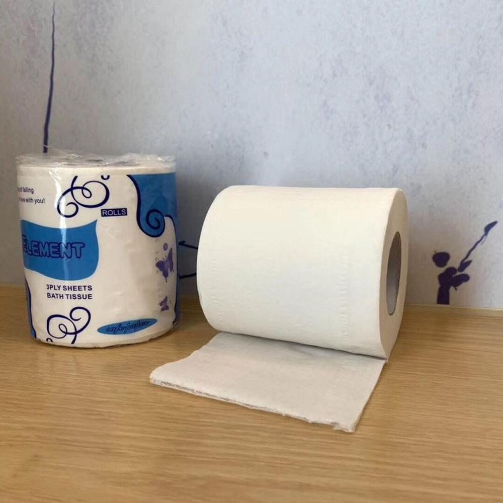 1 Roll 3 Layers Paper Natural Paper Facial Tissue ... – Vicedeal