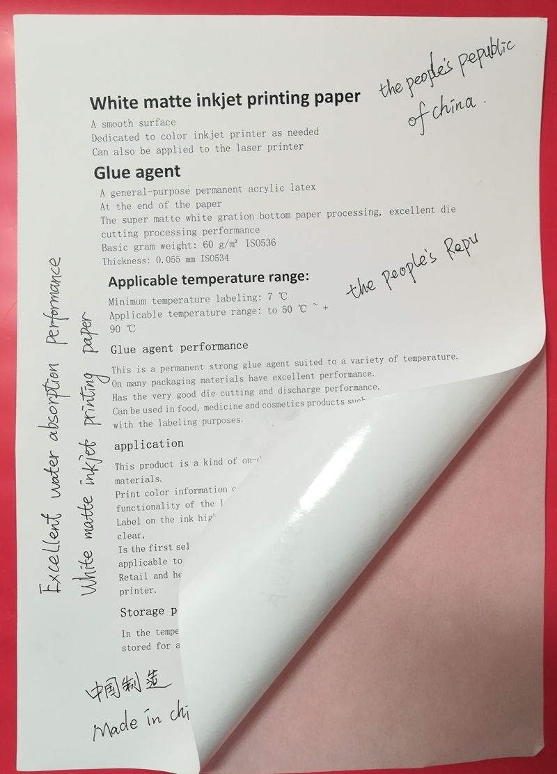 100 sheets/pack A4 White matte inkjet printing pap... – Vicedeal