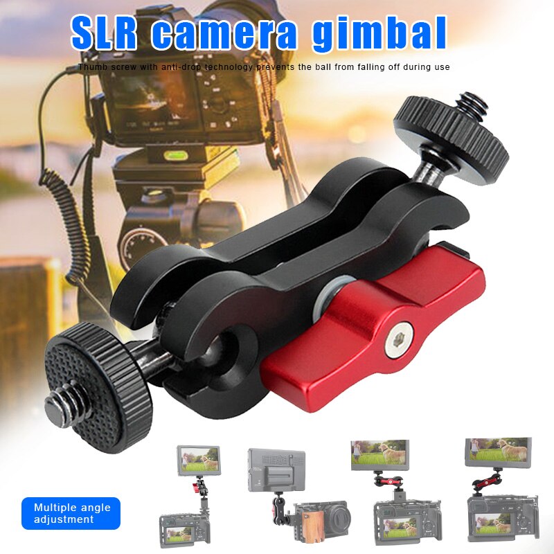 Double Ball Head Magic Arm Mount Clamp Bracket Ada... – Grandado