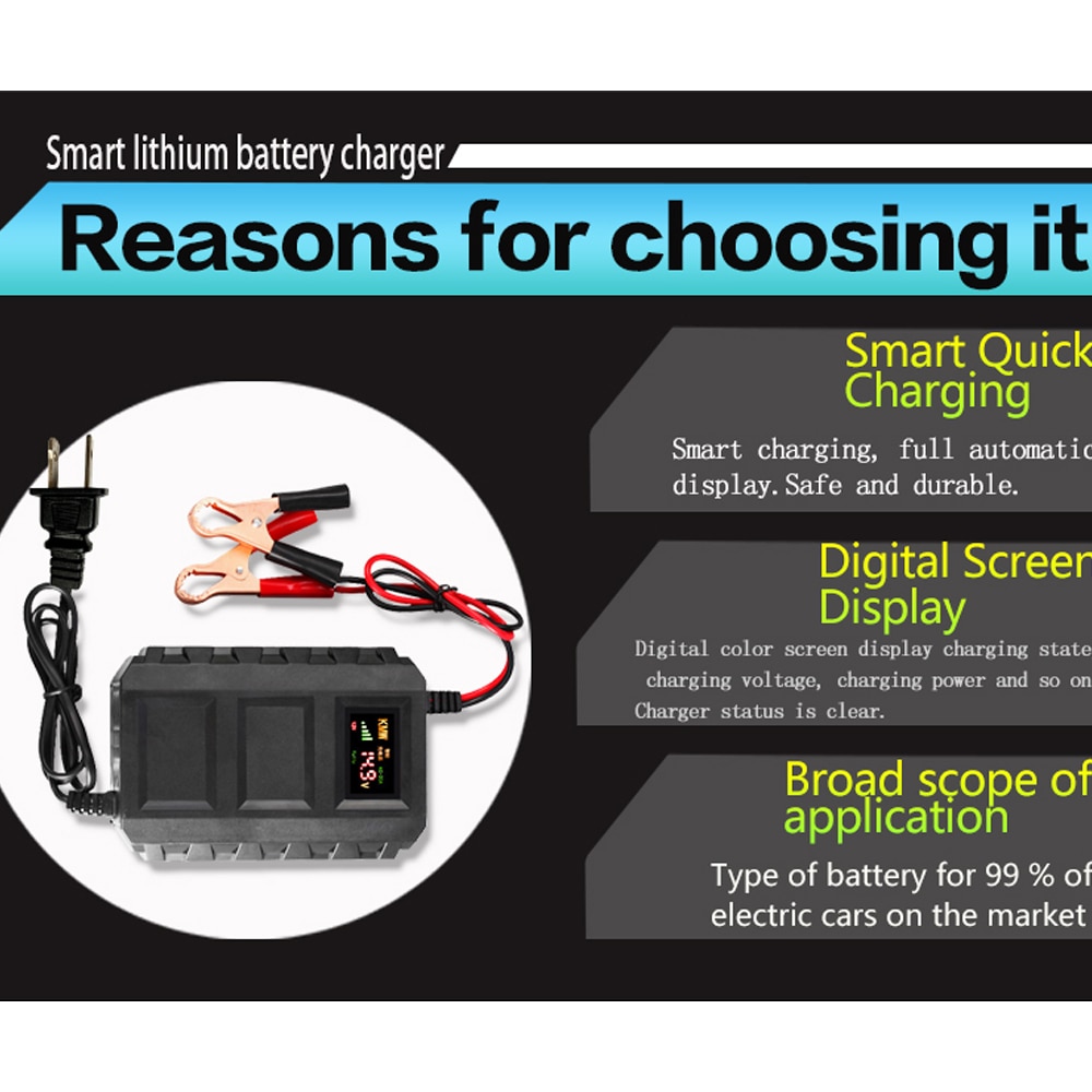 Intelligent AC110V-240V To 12V 20A Automobile Batt... – Grandado