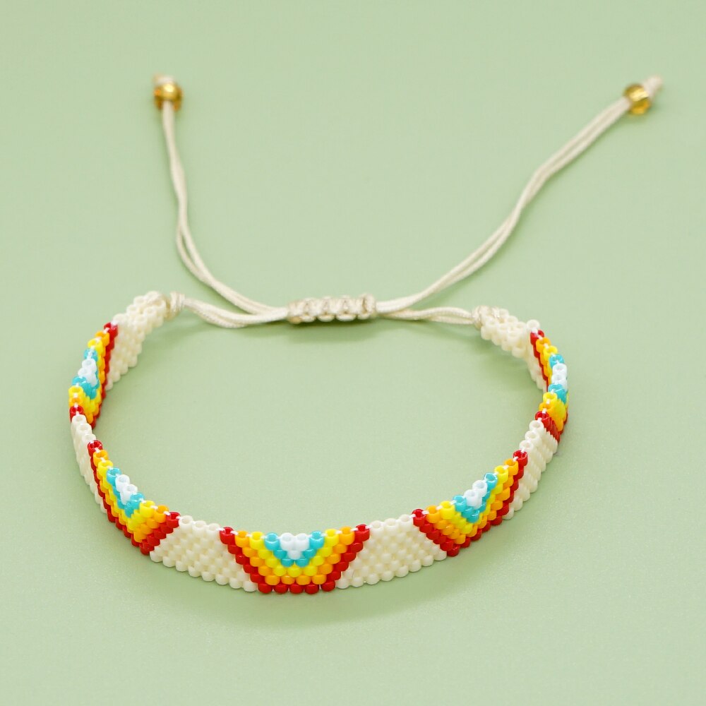 Go2BoHo Rainbow Bracelet 2022 Summer Beach Jewerly... – Grandado