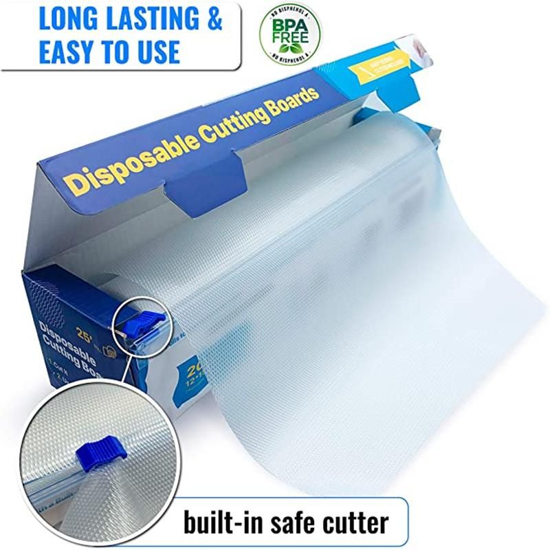 Disposable Plastic Cutting Board for Kitchen Chopp... – Grandado