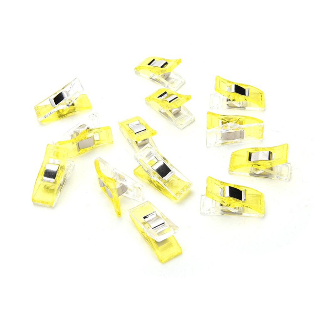 20pcs Small Size Plastic Clips Multicolor Sewing C... – Grandado