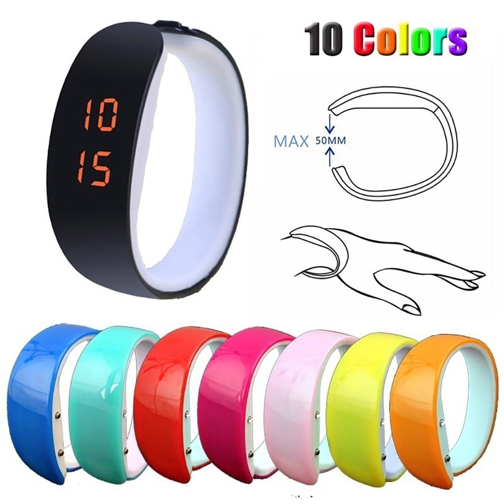 Young Men Women LED Smart Sports watch Bracelet Di... – Grandado