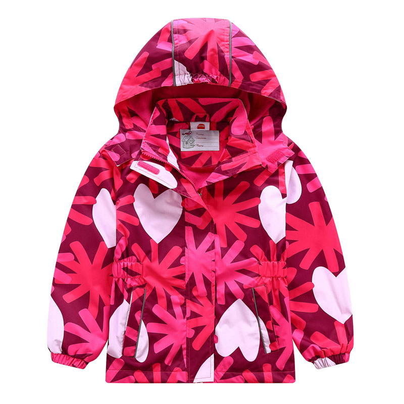 Waterproof Girl Jacket Spring Autumn Girls Polar F... – Grandado