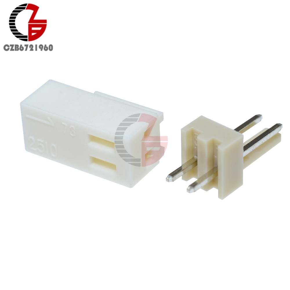 50PCS KF2510-2P 2.54mm Pin Header + Terminal + Hou... – Vicedeal