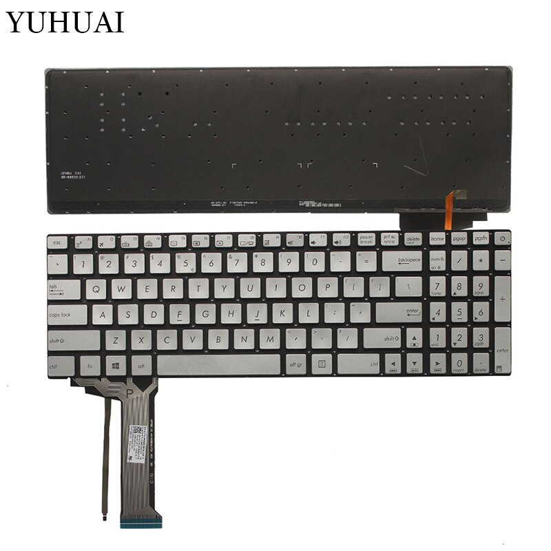 US backlit black laptop keyboard FOR ASUS GL552 GL... – Grandado