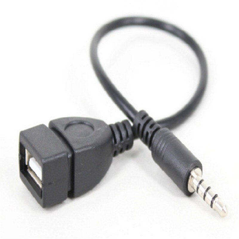 3.5mm Male AUX Audio Plug Jack To USB 2.0 Female C... – Vicedeal