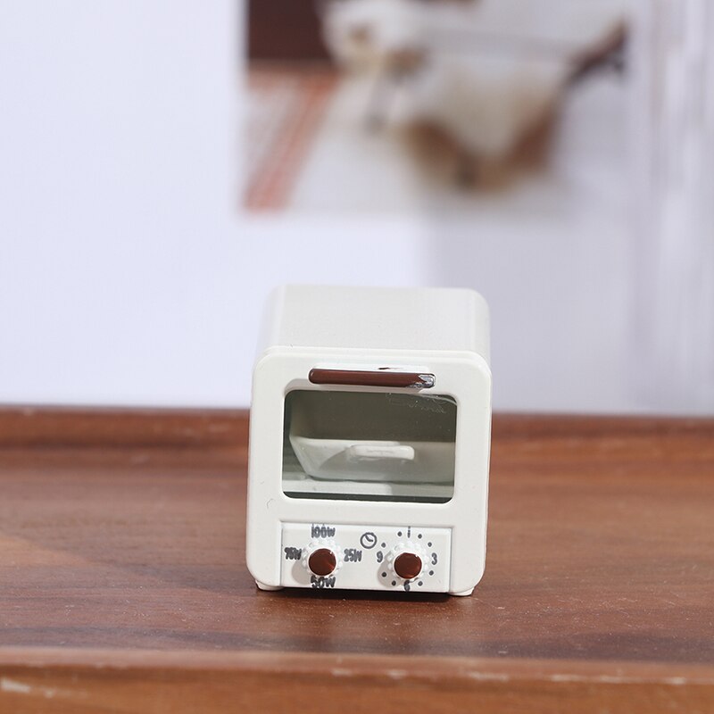 1Pc 1/12 Schaal Miniatuur Poppenhuis Magnetron Pla... – Grandado