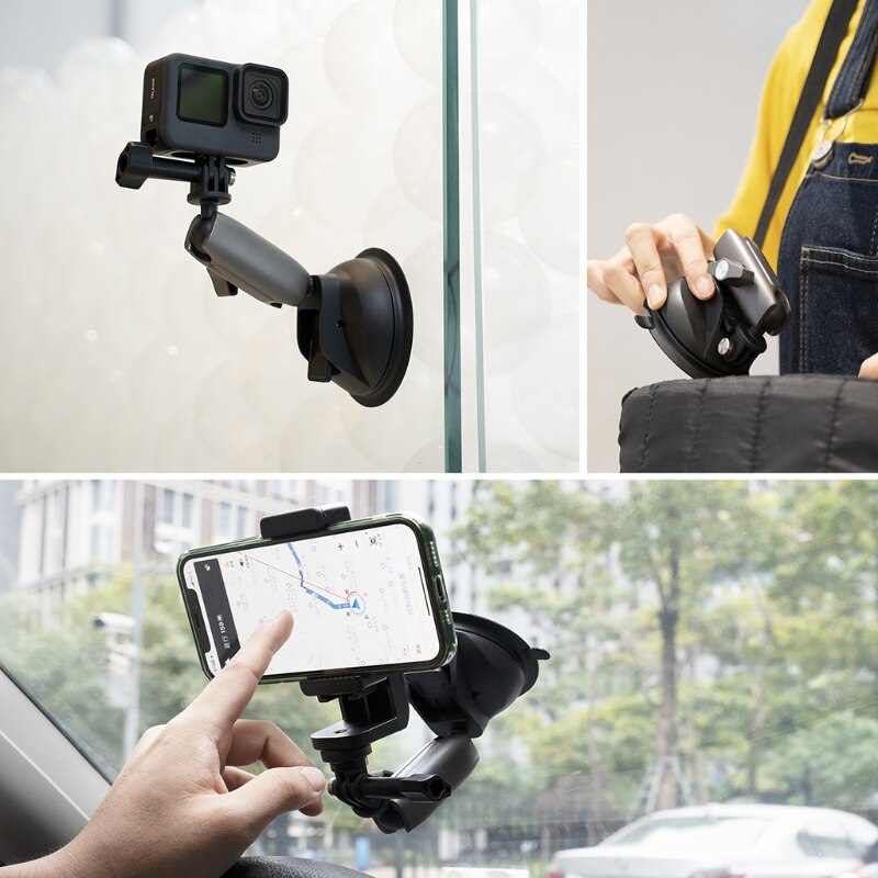 Actie Camera Zuignap Auto Telefoon Houder 360 ° Ve... – Grandado