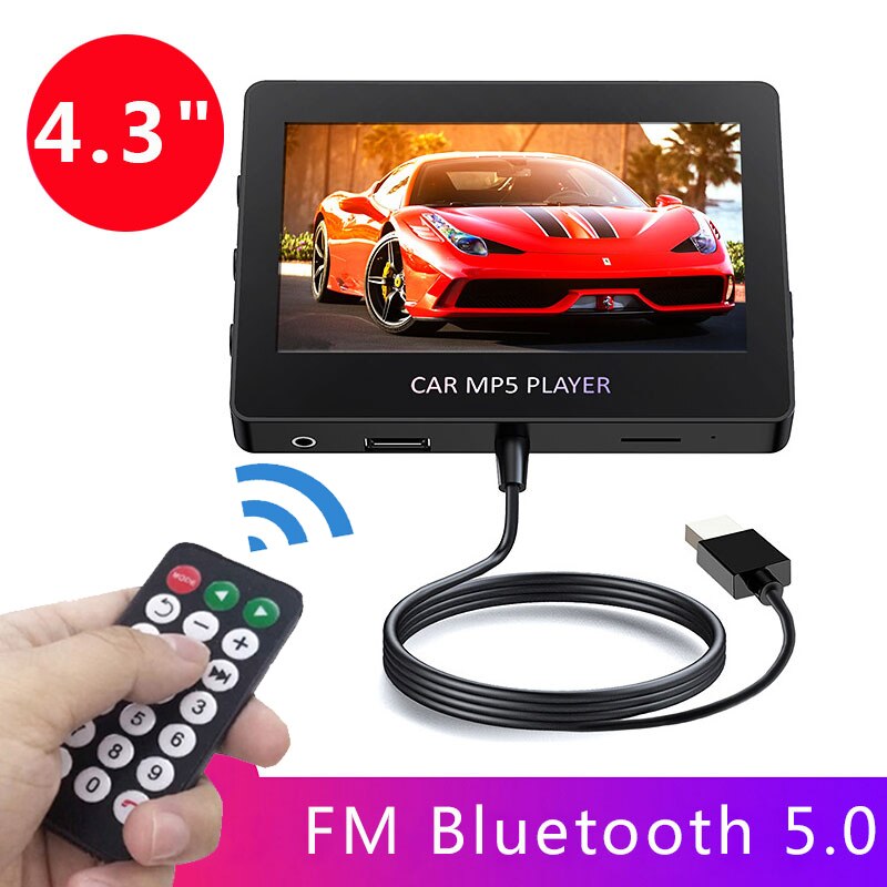 Reproductor MP5 con Bluetooth 2022 para coche, tra... – Grandado
