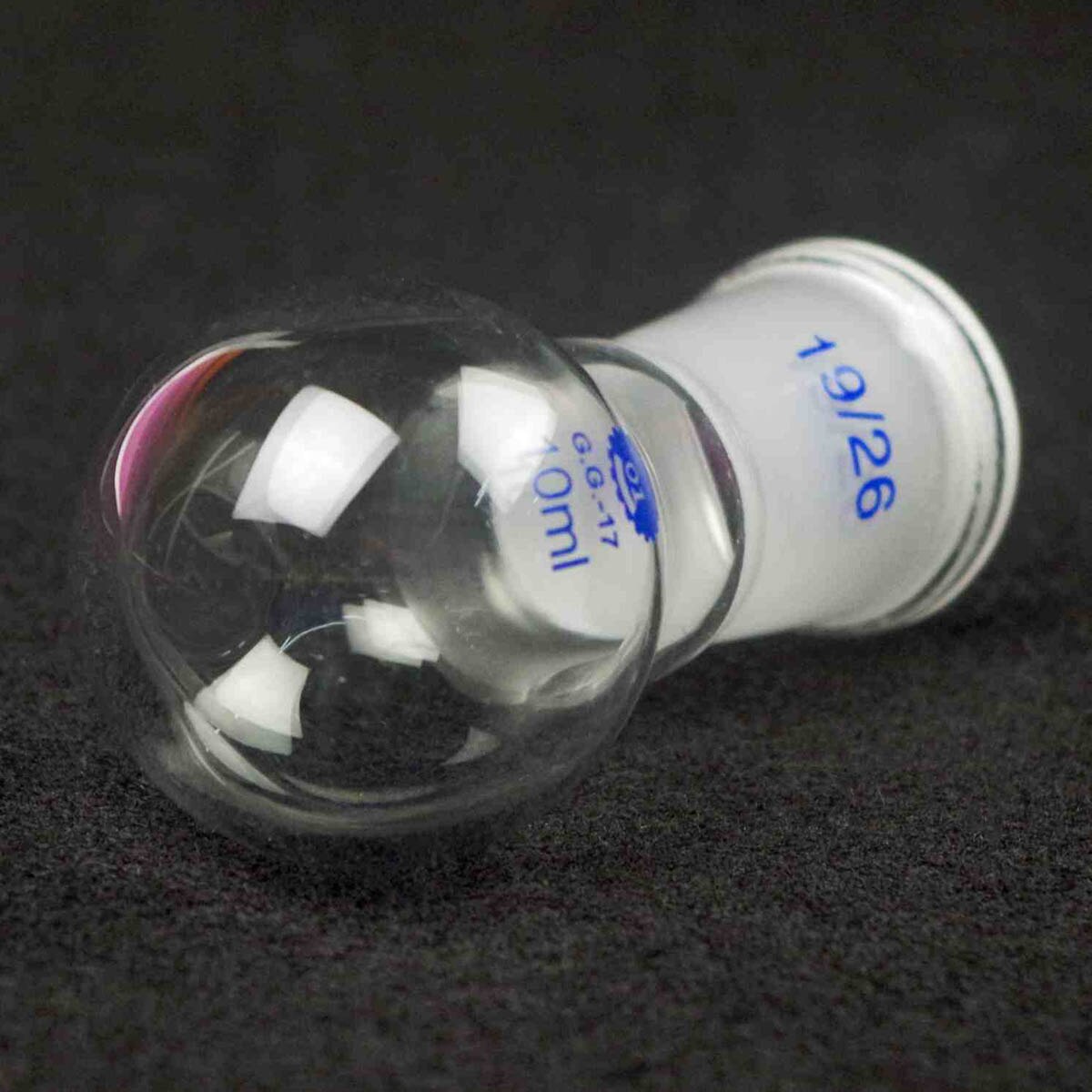 10ml Quickfit 19/26 Socket Lab Glass Flask Round B... – Grandado