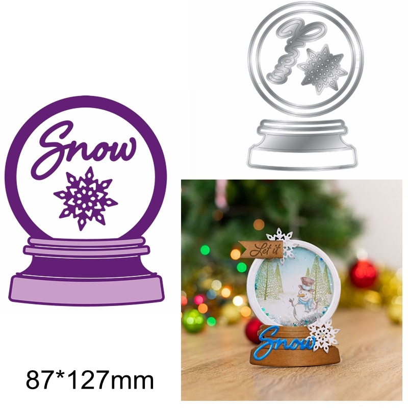 Beautiful Crystal Ball Snow Alphabet Words Letter ... – Grandado