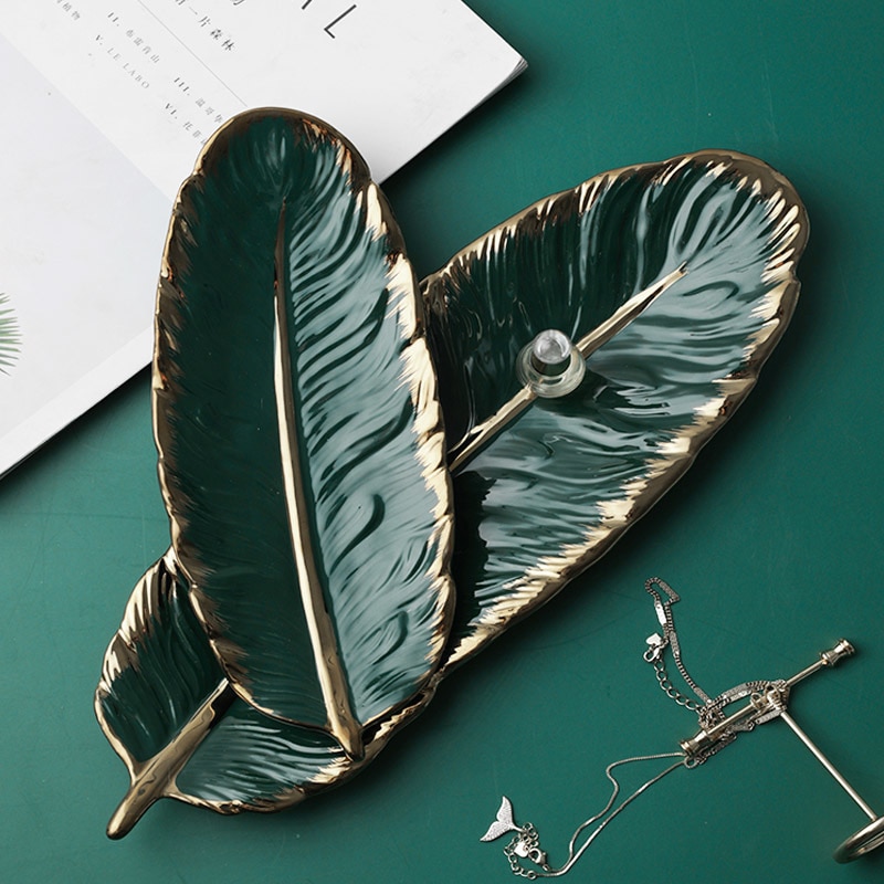 Ins Luxurious Wind And Green Feathers Phnom Penh C... – Grandado