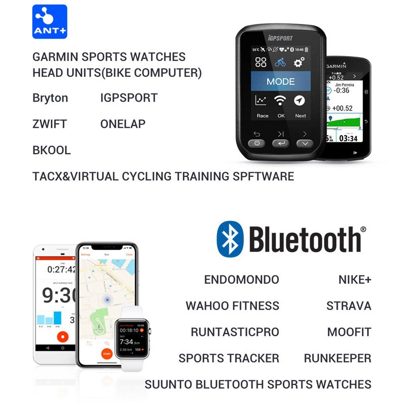 Magene Bike Computer Speedometer S3+ Speed Cadence... – Grandado