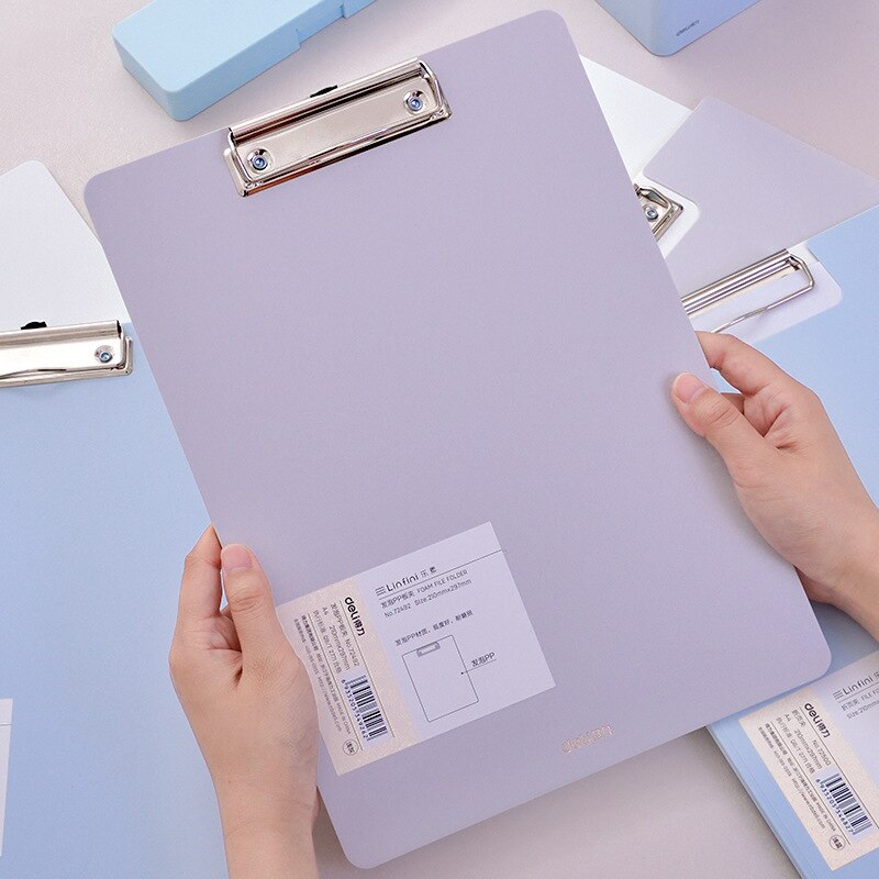 Small fresh A4 folder board, writing splint pad st... – Vicedeal
