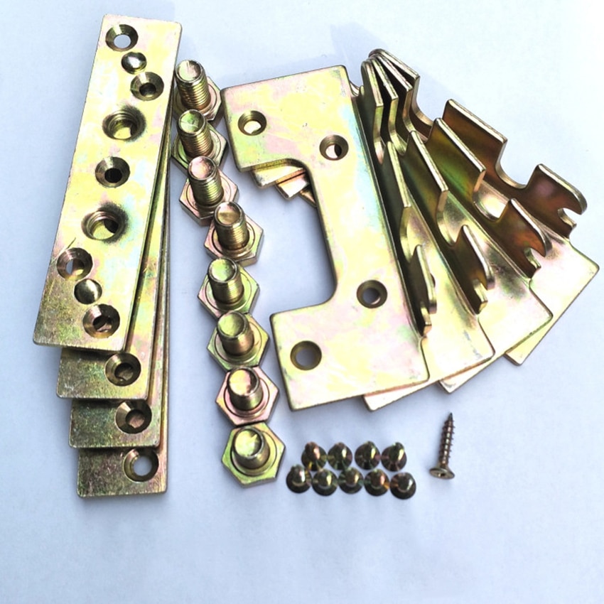 Bed Rail Brackets Set Heavy Duty Bed Rail Fittings... – Vicedeal