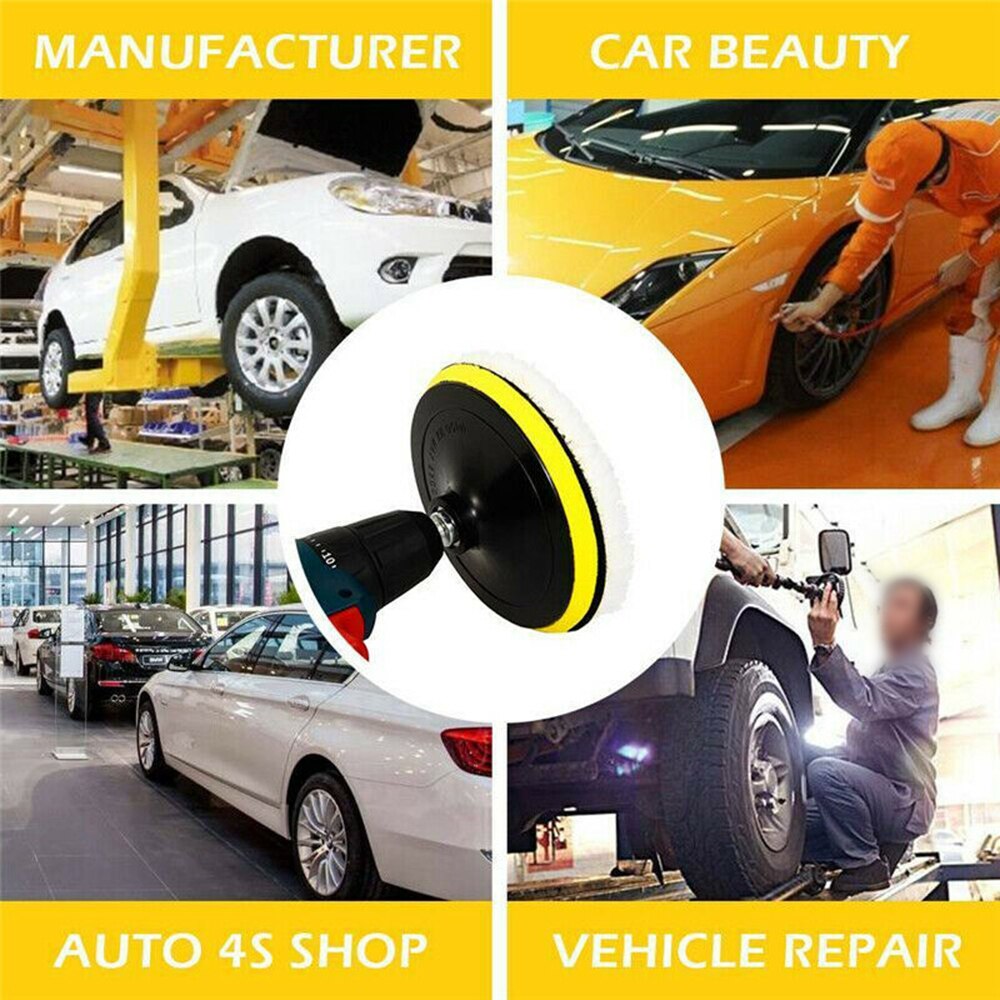 Wol Wiel Polijsten Pads Voor Auto Polijstmachine M... – Grandado