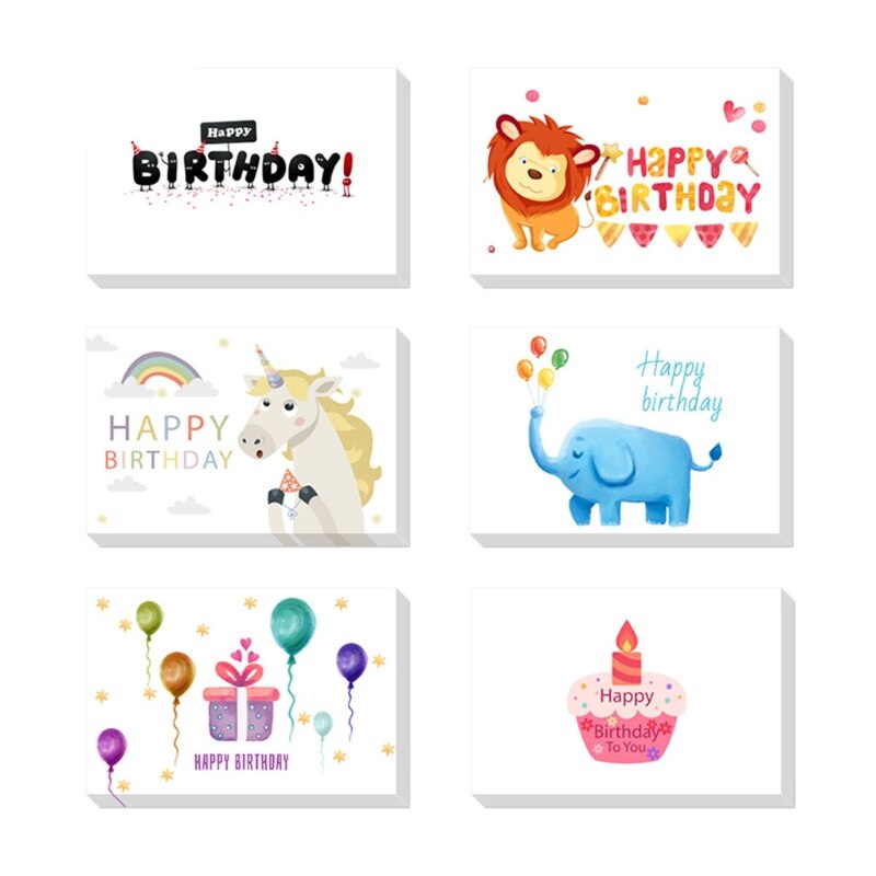24pcs Happy Birthday Cards Assortment Blank Inside... – Grandado
