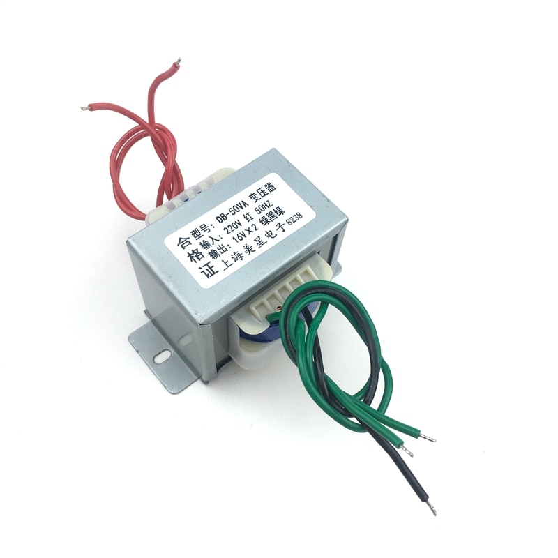 EI66 power transformer DB-50VA 50W 220V to double ... – Grandado