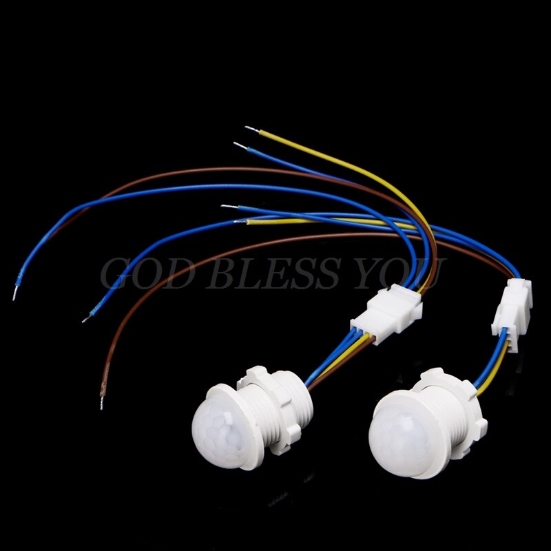 2X25Mm Led Pir Detector Infrarood Motion Sensor Sw... – Vicedeal