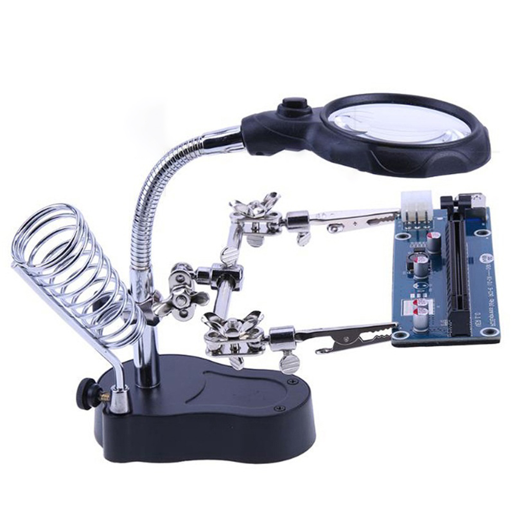 Welding Magnifying Glass with LED Light Auxiliary ... – Grandado