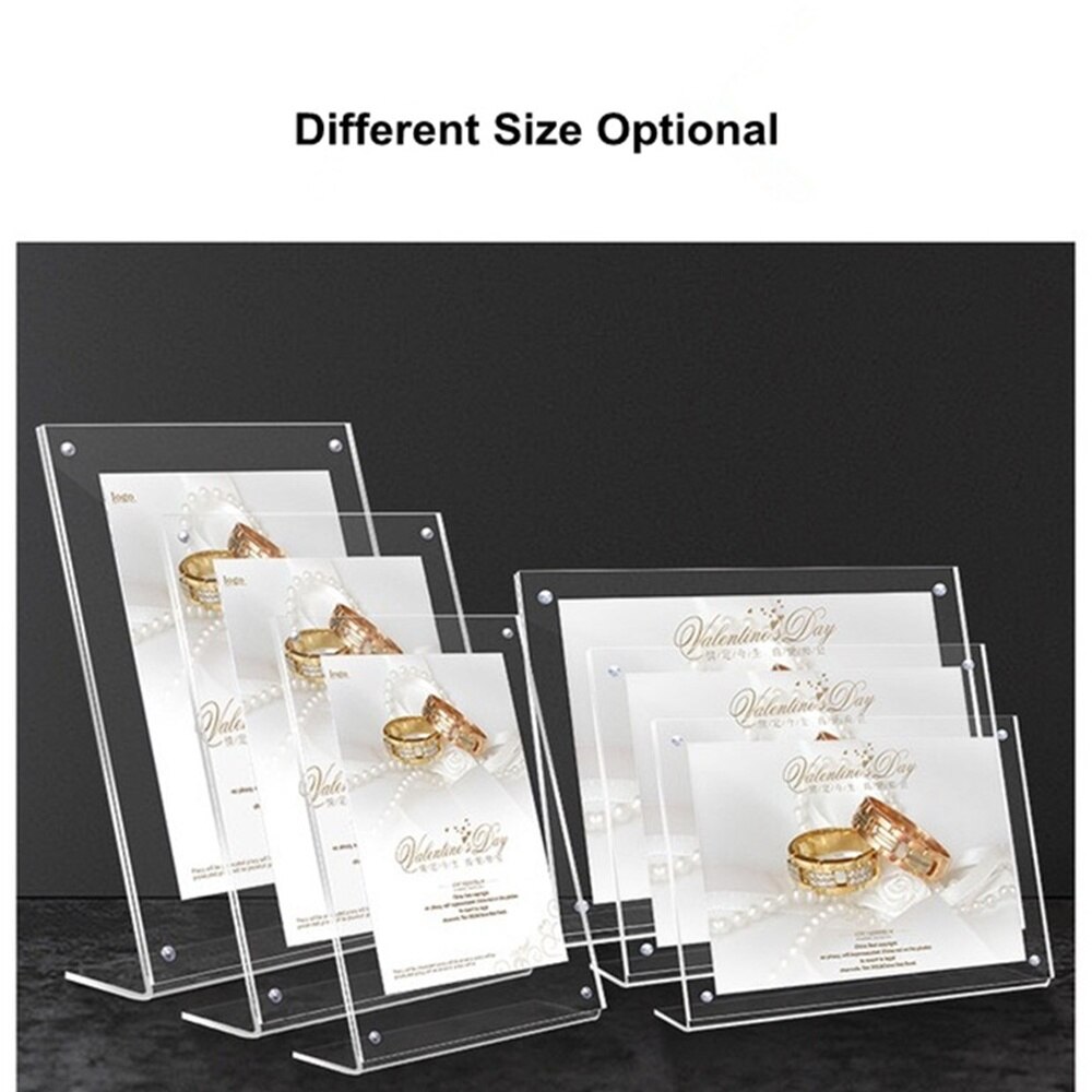 A4 Magnetic Acrylic Sign Holder Display Stand - 8.... – Vicedeal