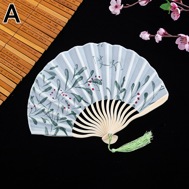 Chinese Klassieke Folding Fan Hand Held Fan Bamboe... – Grandado