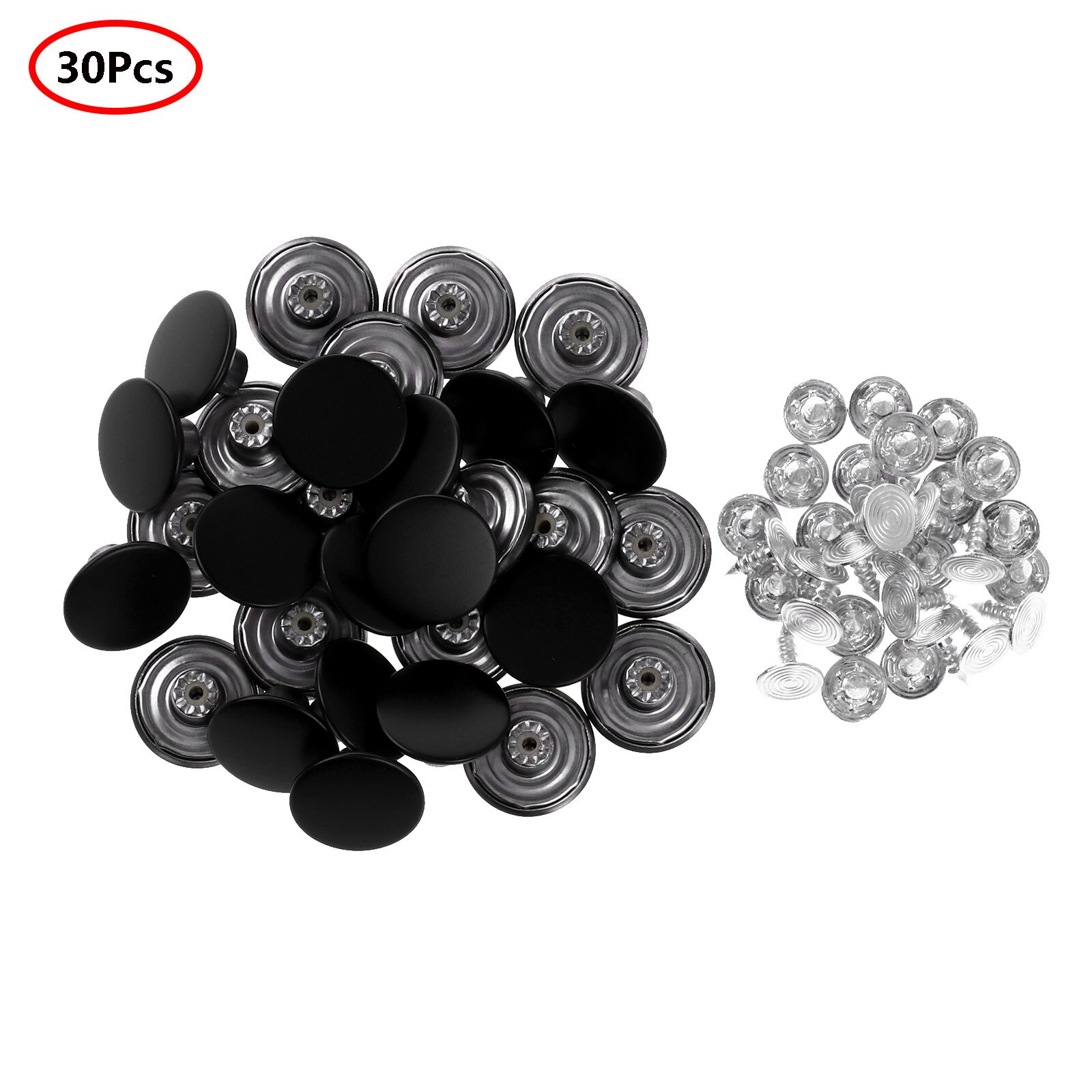30 17Mm Metalen Koper Jeans Knoppen Met Klinknagel... – Grandado