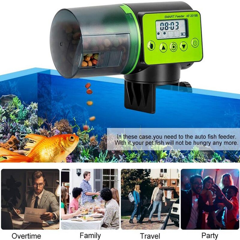 Aquarium Automatische Feeder 200Ml Smart Fish Feed... – Vicedeal