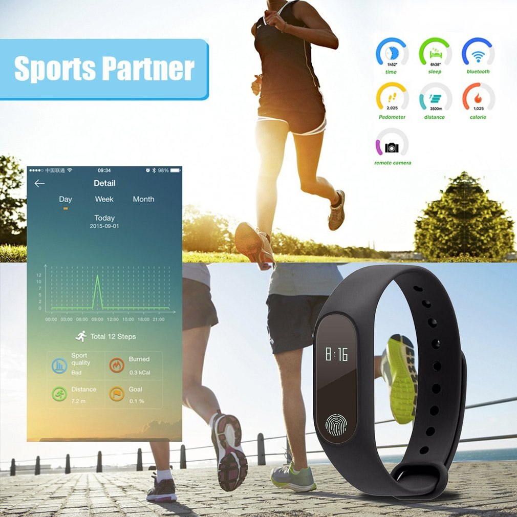 0.42 Inch OLED Screen APP Message Blood Pressure R... – Grandado