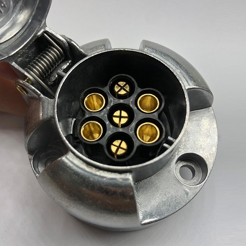 Truck accessories 12V 7pin aluminum Trailer Socket... – Grandado