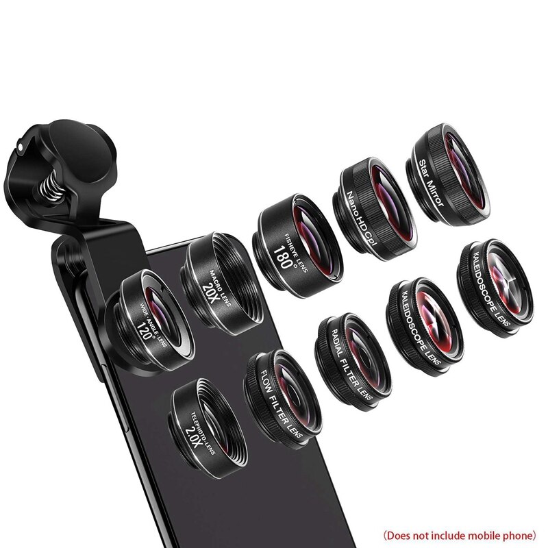 10 In 1 Camera Lens Kit Cpl Filter Lens Mobiele Te... – Vicedeal