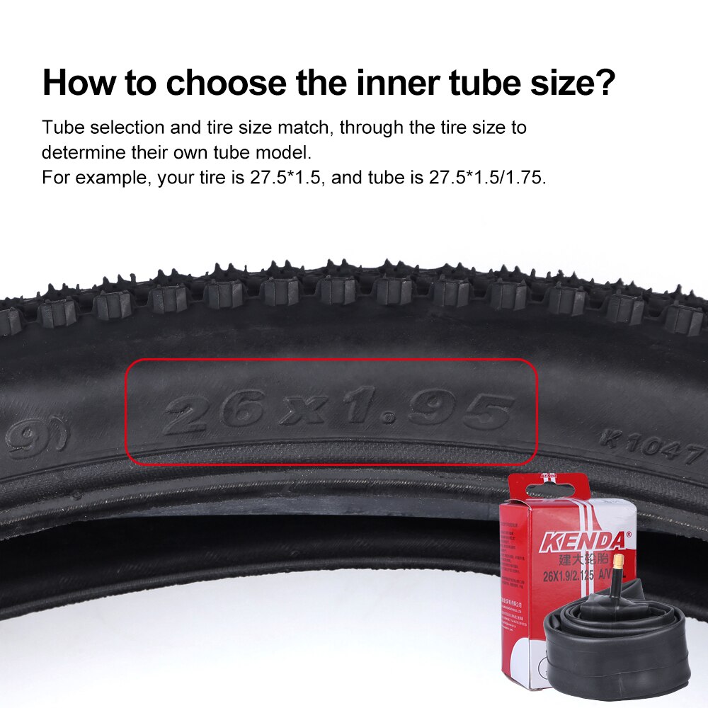 KENDA MTB Bike Inner Tube For Mountain Road Bike T... – Grandado