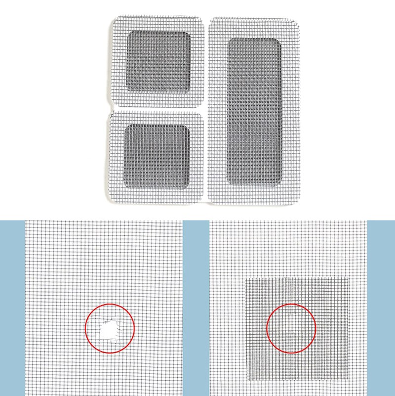 4pcs Self-adhesive Screen Repair Tape Patch Net Me... – Grandado