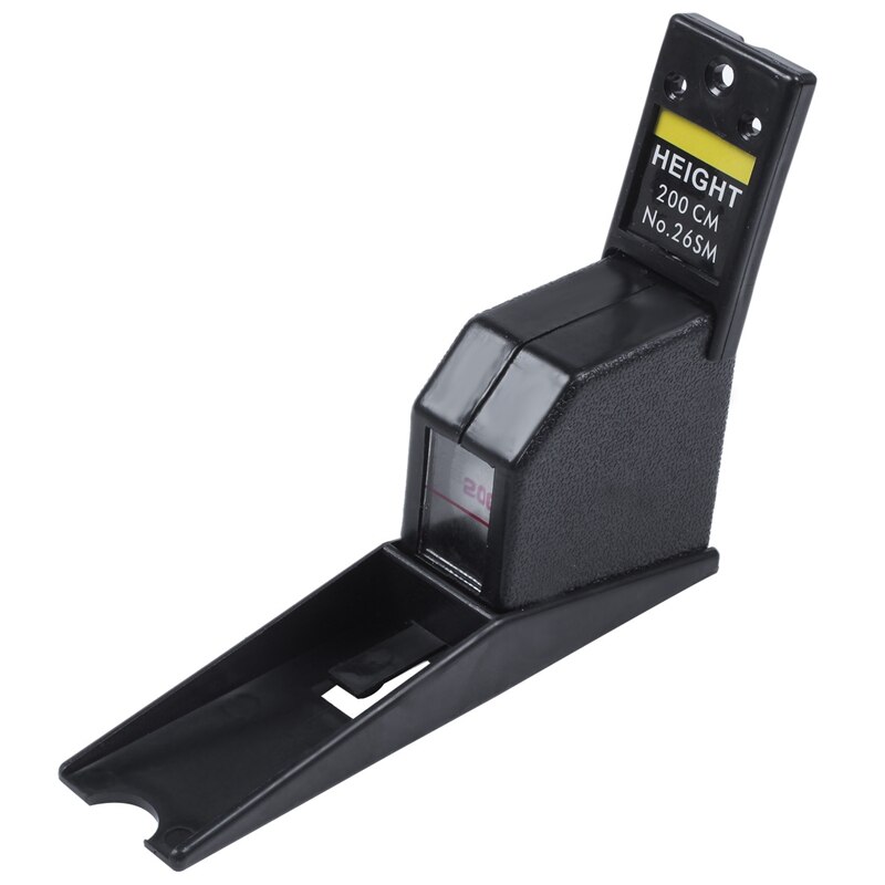 200Cm Stadiometer Black Wall Mounted Height Meter ... – Vicedeal