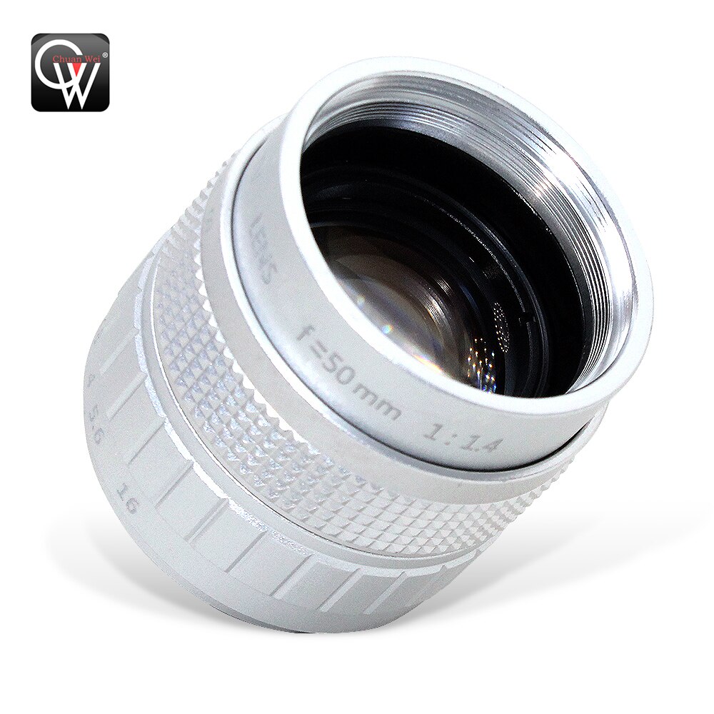 50mm f/1.4 2/3 CCTV Lens C Mount CCTV Lens feature... – Grandado