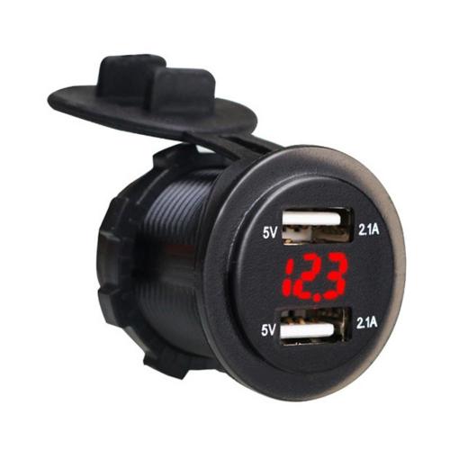 85% Sales! 2.1A Dual USB Ports Motorcycle Car Volt... – Vicedeal