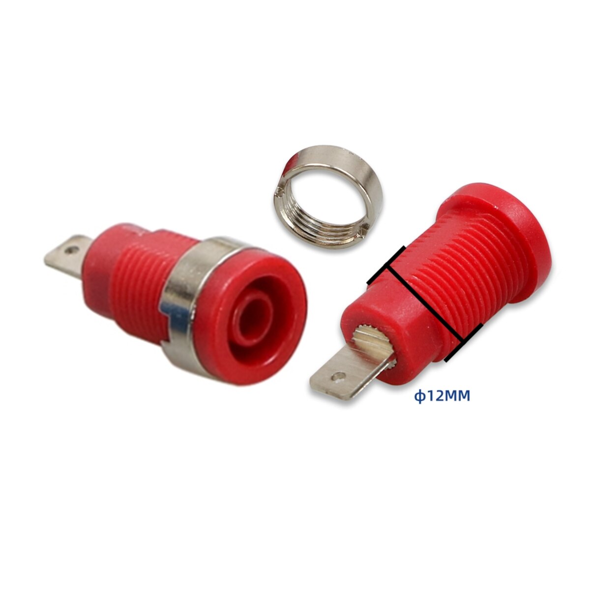 1/5/10PCS Insulated Safety 32A 4mm Banana Terminal... – Vicedeal