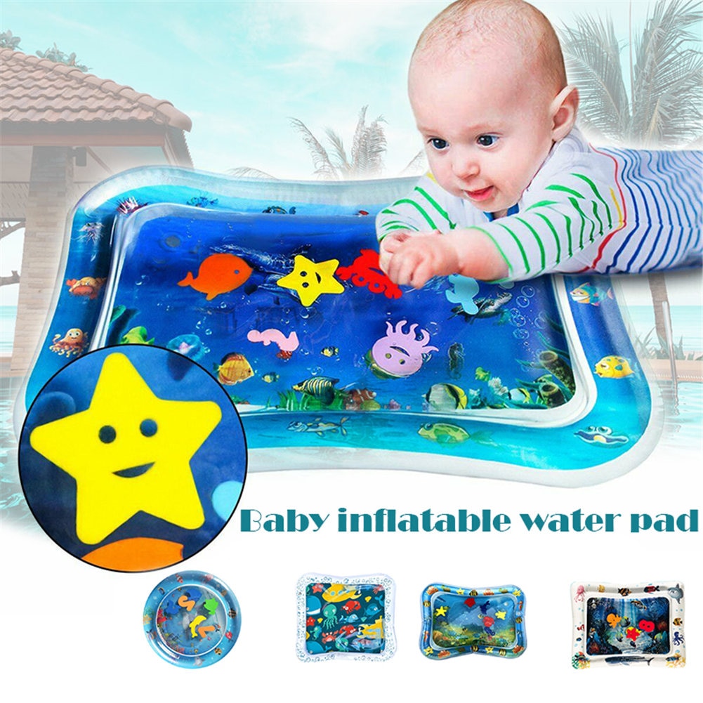 Inflatable Tummy Time Water Play Mat Christmas for... – Vicedeal