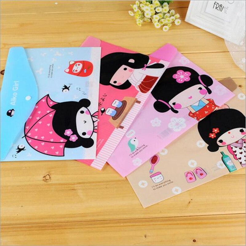 24pcs/lot Japan girl style File folder documents f... – Grandado