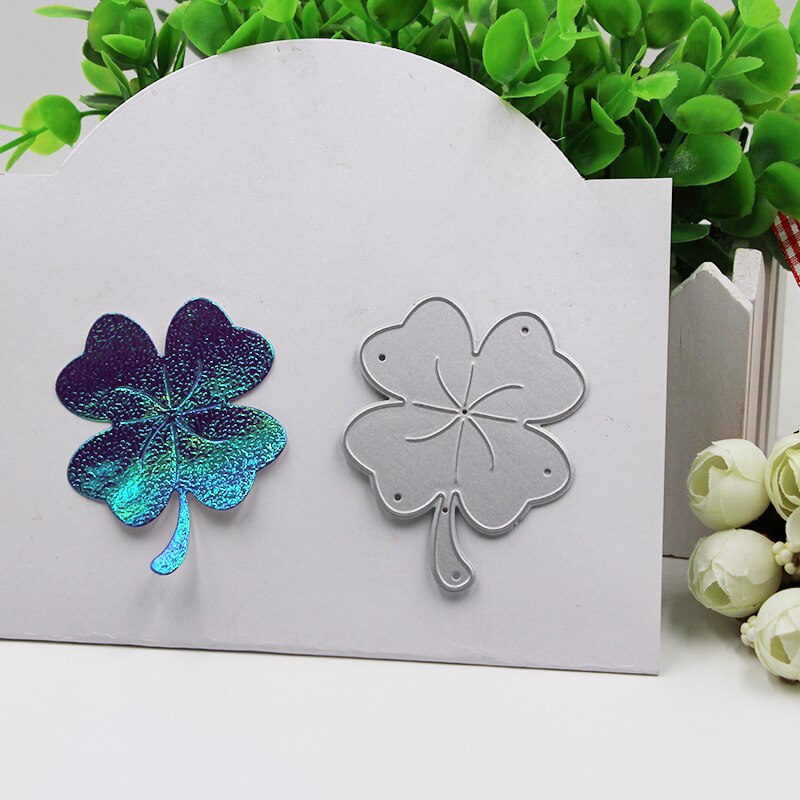 Four-Leaved Clover Metal Cutting Dies Stencils Tem... – Vicedeal
