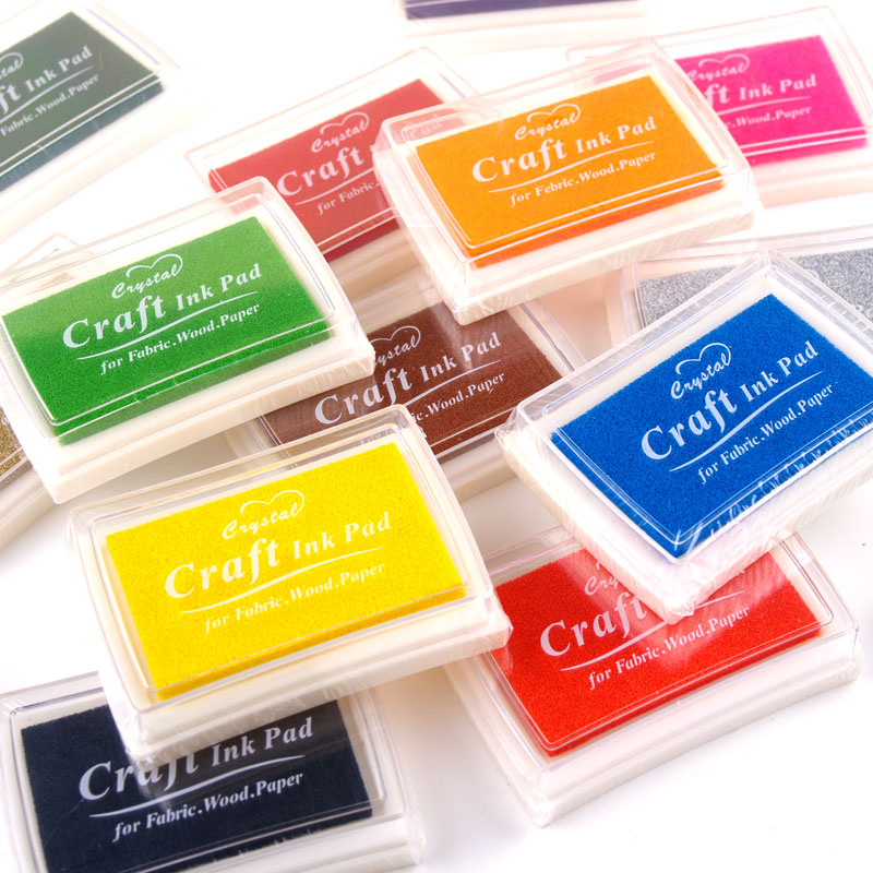 3 pcs color Craft Oil Based DIY Ink Pad for Rubber... – Grandado