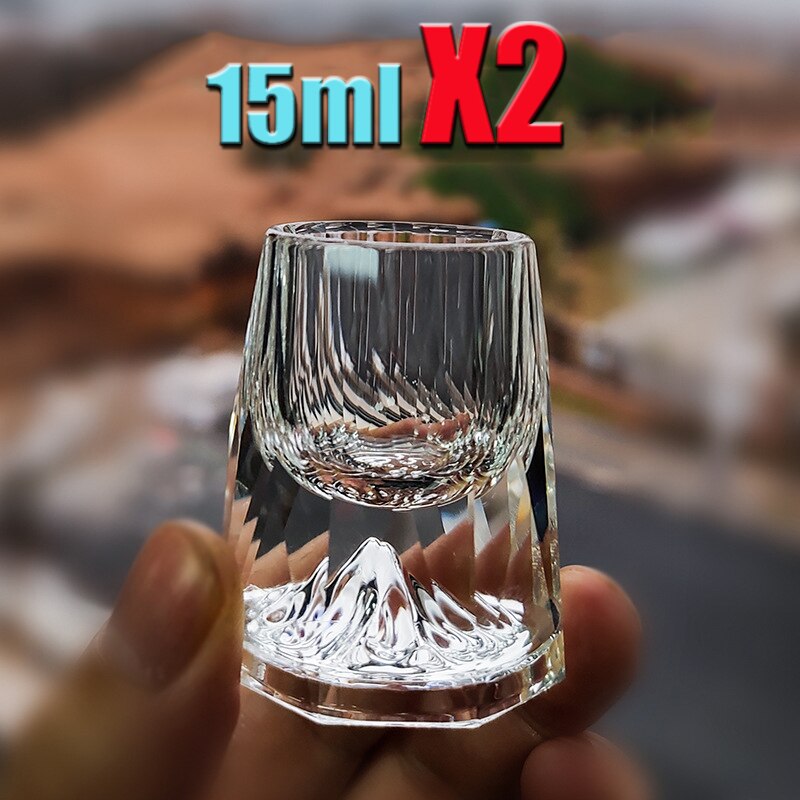 Luxury Crystal Glass Vodka Glass Sake Shochu Glass... – Grandado