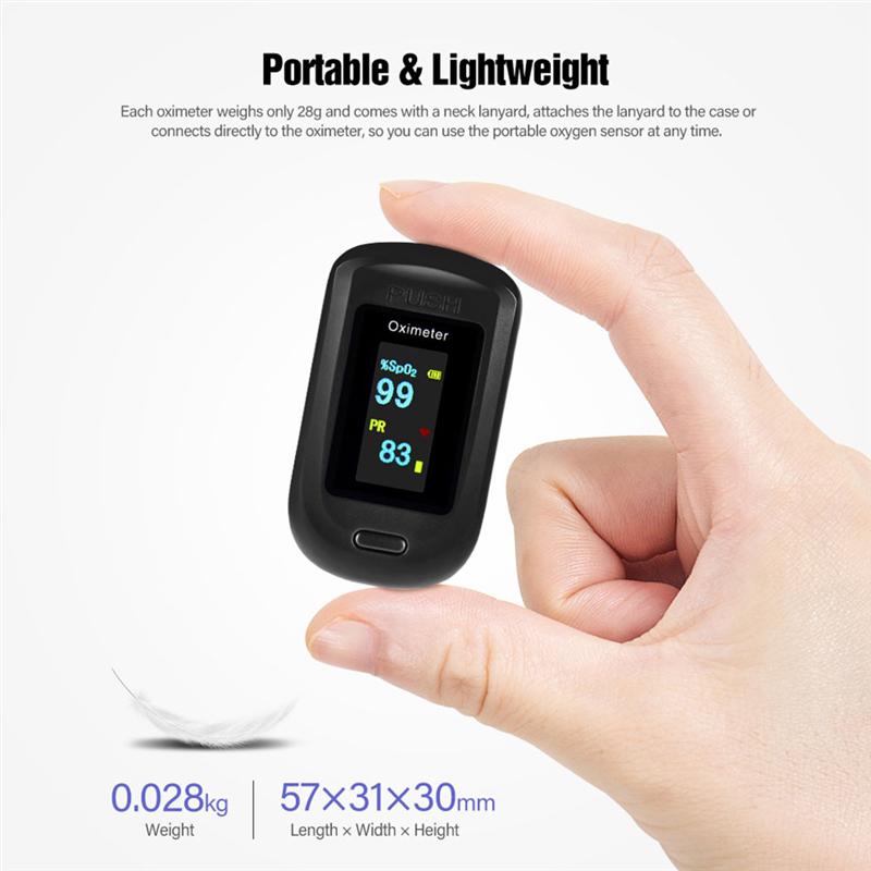 Fingertip Pulse Oximeter Oximetry Heart Rate Monit... – Vicedeal